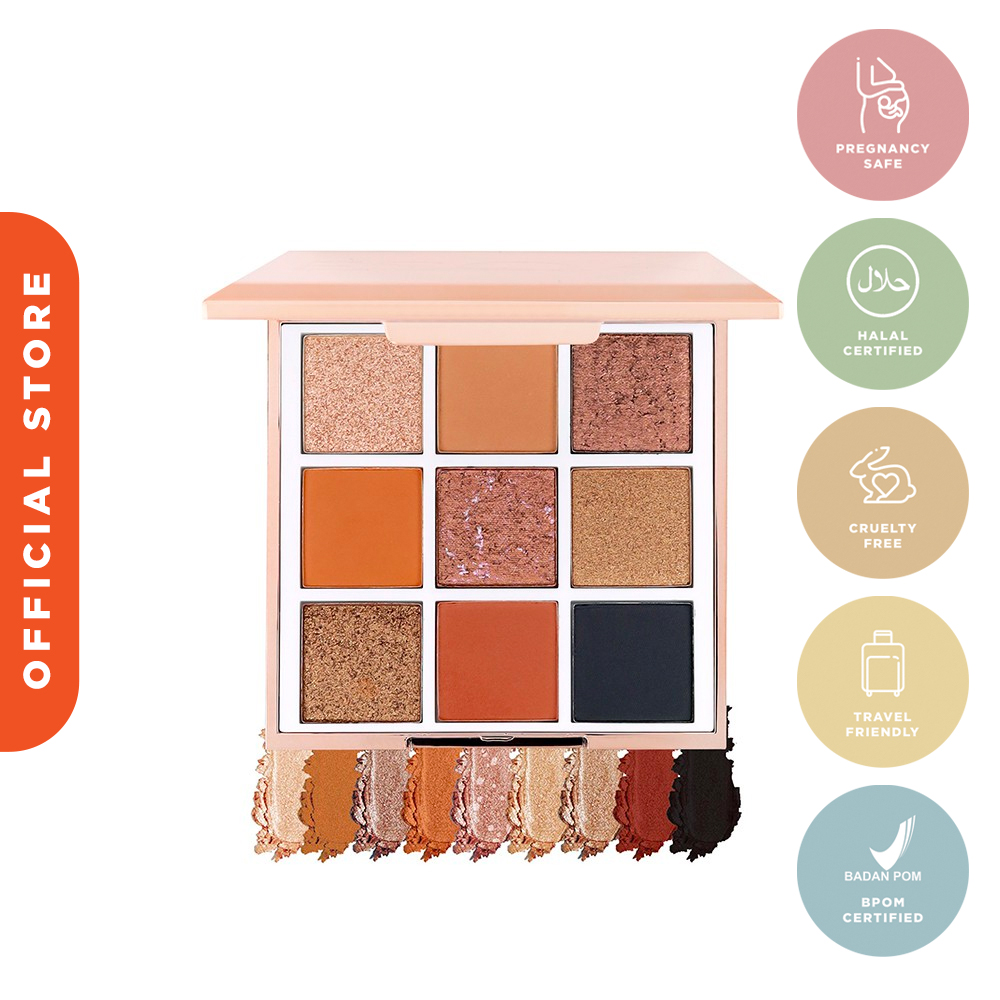 MSBB - ESQA Goddess Eyeshadow Palette - Bronze - My Skin But Better