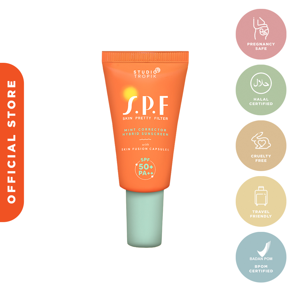 MSBB - Studio Tropik SPF 50+ PA++ Mint 15gr - My Skin But Better