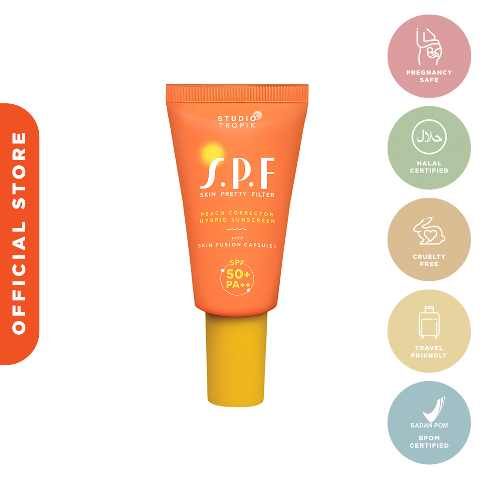 MSBB - Studio Tropik SPF 50+ PA++ Peach 15gr - My Skin But Better