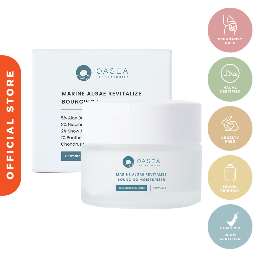 MSBB - Oasea Marine Algae Revitalize Bouncing Moisturizer - My Skin But ...