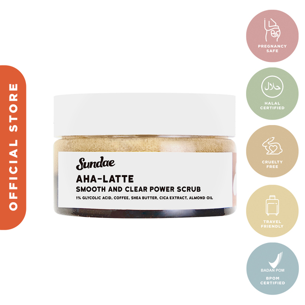MSBB - SUNDAE Power Scrub | Scrub Gula Dengan Serum - Mencerahkan ...
