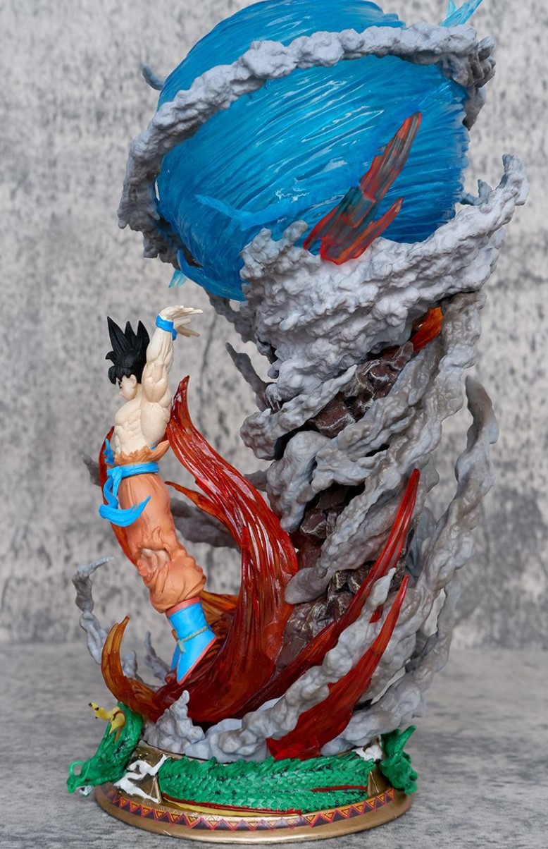 Jual Goku Hunter Bullet Energy 23cm Dragon Ball Action Figure Pvc D ...
