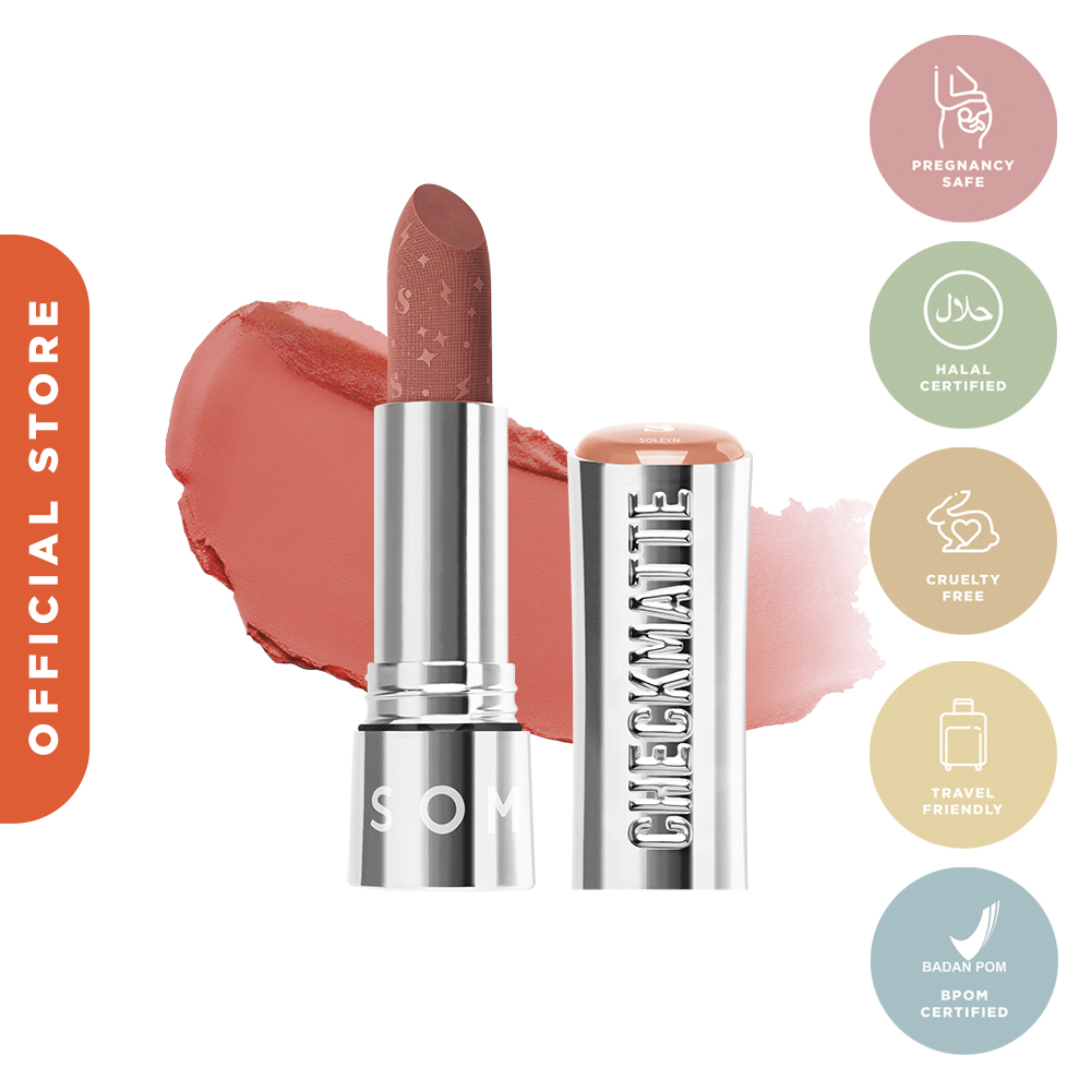 MSBB - Somethinc Checkmatte Transferproof Lipstick Soleyn - My Skin But ...