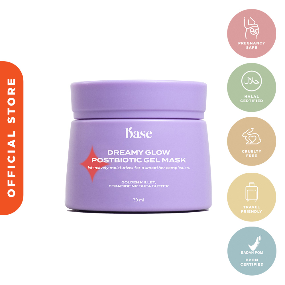 MSBB - BASE Dreamy Glow Postbiotic Gel Mask - My Skin But Better