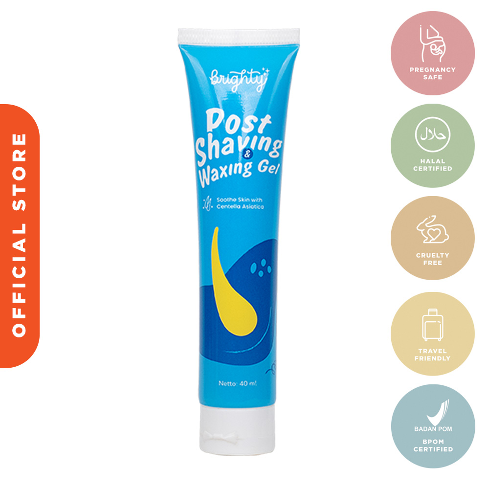 MSBB - Brighty Post Shaving dan Waxing Gel - My Skin But Better
