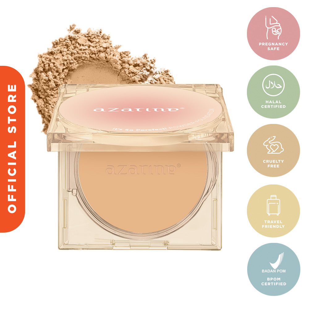 MSBB - Azarine It's So Porefect! Powder Foundation - 210 Almond - My ...