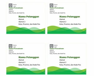 3 Cara Membuat Template Label Pengiriman Online Shop Shopee - Ginee