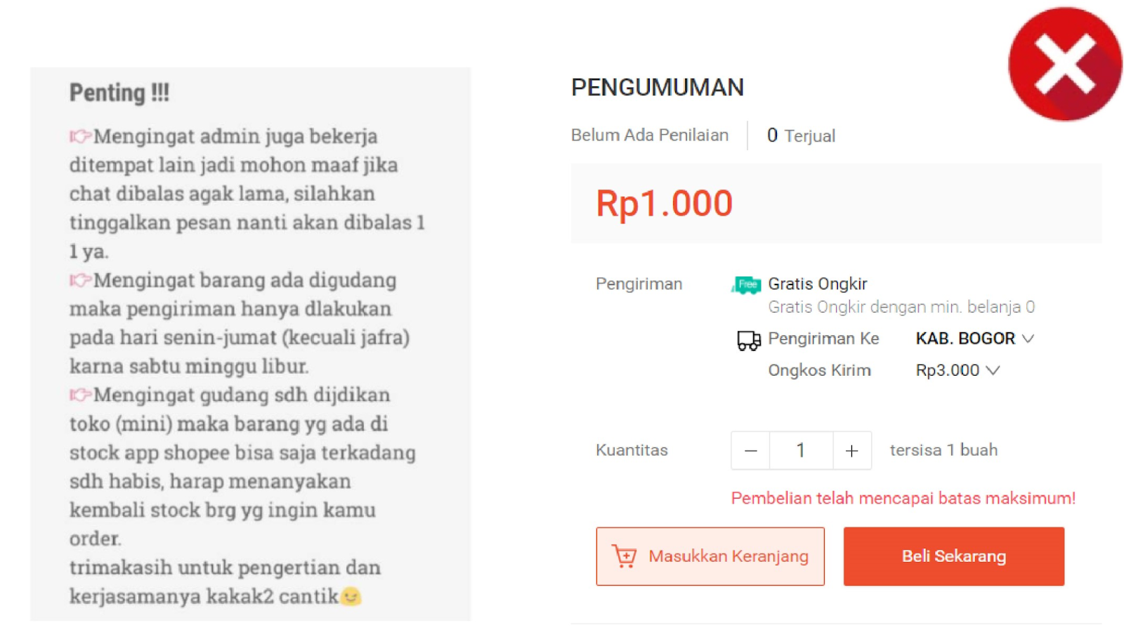 Cara Menulis Deskripsi Toko di Shopee dan Menambahkannya - Ginee