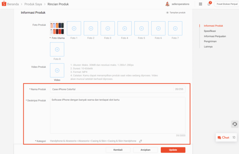 7 Cara Setting Produk Habis di Shopee Supaya Terus Update - Ginee