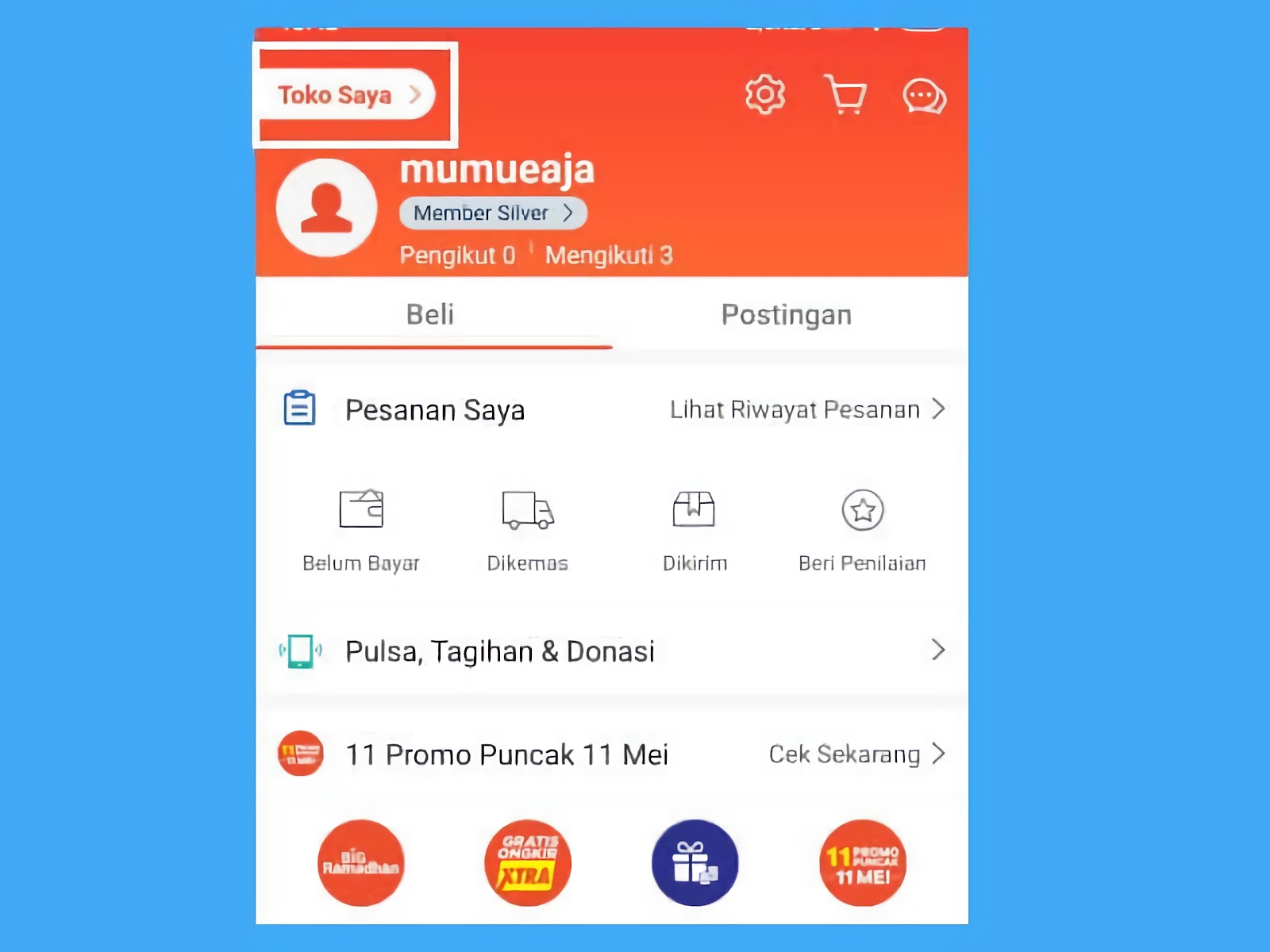 2 Tahapan Cara Mengganti Nama di Shopee dan Nama Toko - Ginee
