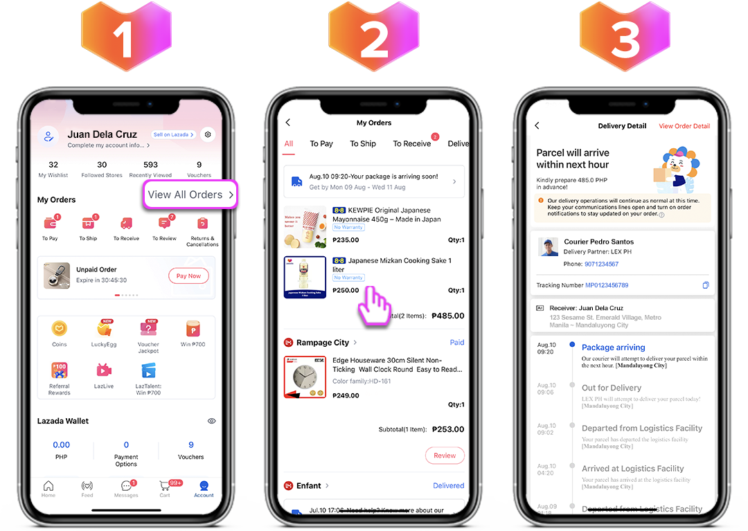 Lazada Package Tracker Easy Ways to Track Your Orders - Ginee