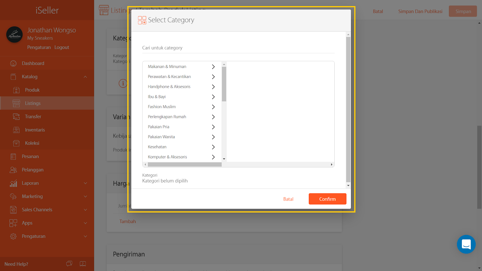 Step by Step How to Edit Shopee Product and Set All Up - Ginee