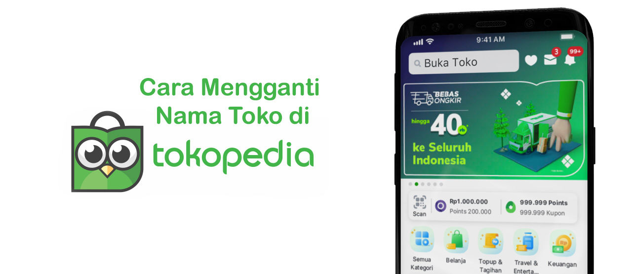 2 Cara Ganti Nama Toko di Tokopedia, Ada Tipsnya Juga! - Ginee