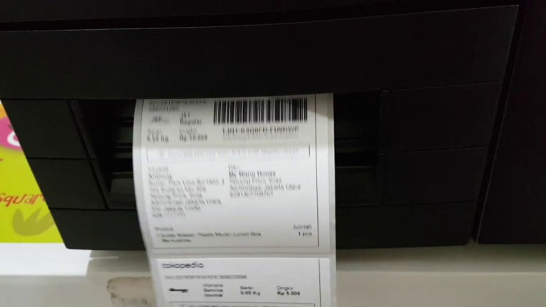 2 Cara Print Resi Tokopedia atau Label Kirim dengan Mudah - Ginee