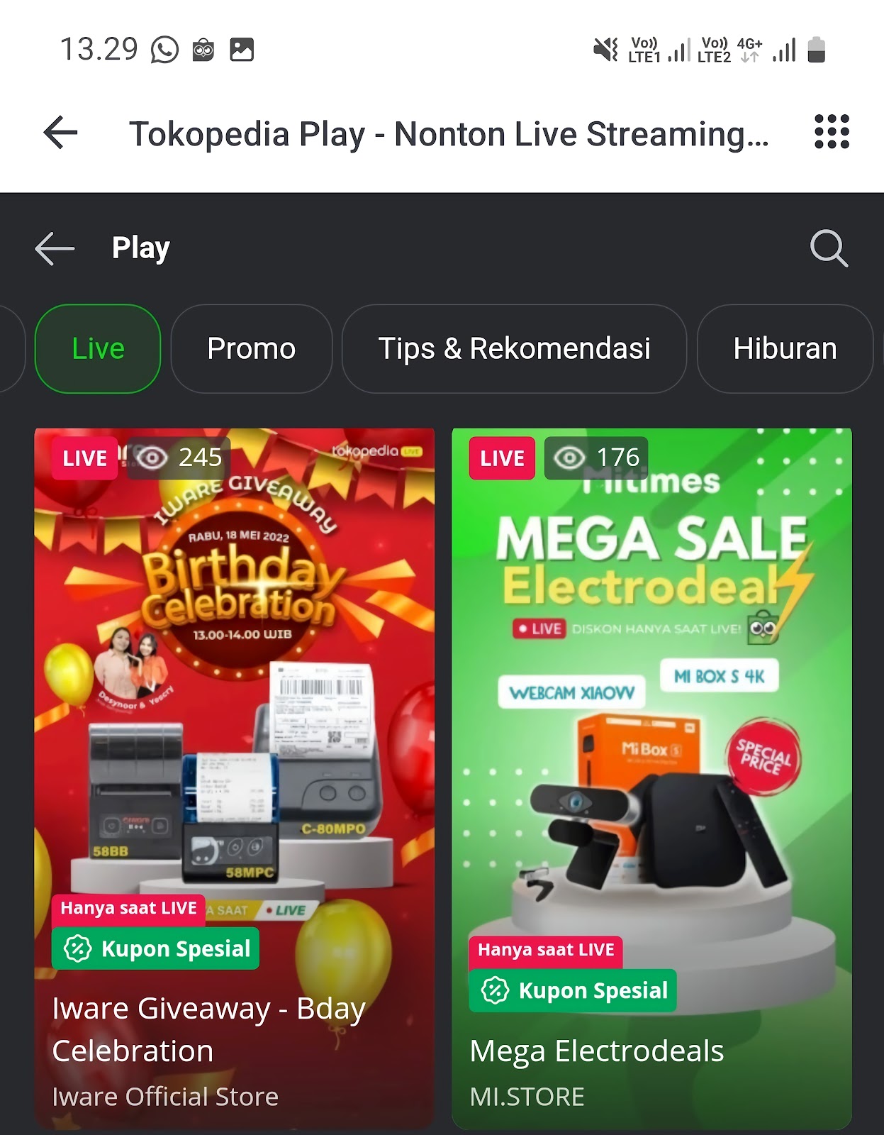 Live Tokopedia Bisa Pakai Tokopedia Play, Untungnya Banyak! - Ginee