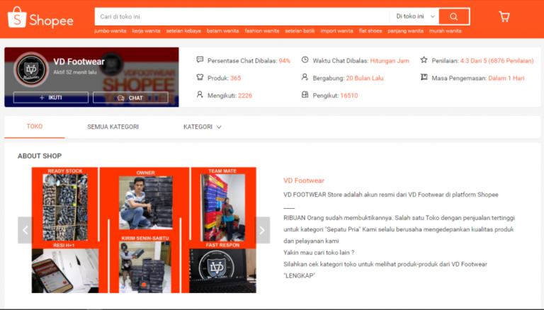 6 Contoh Deskripsi Toko Online Fashion yang Menjual - Ginee