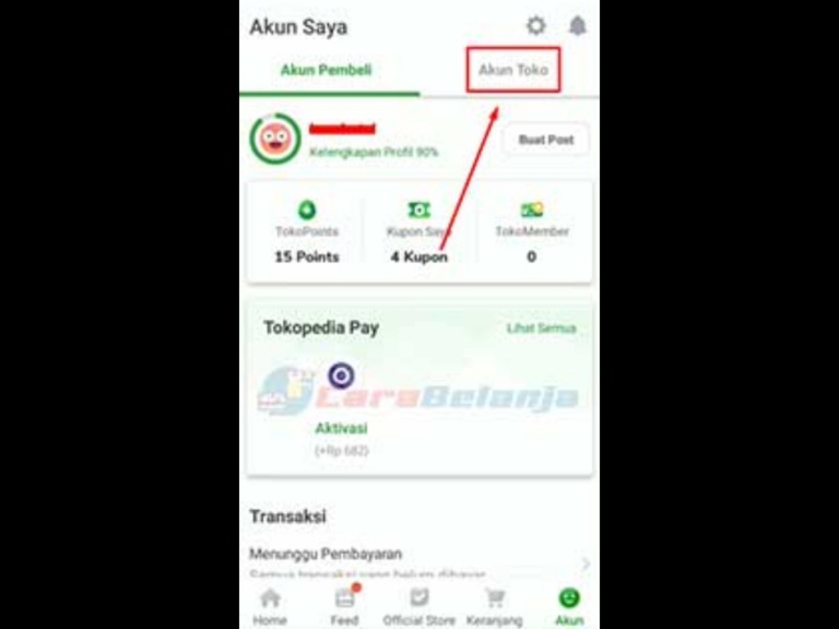 12 Langkah Cara Membuat 2 Toko di Tokopedia Sekaligus - Ginee