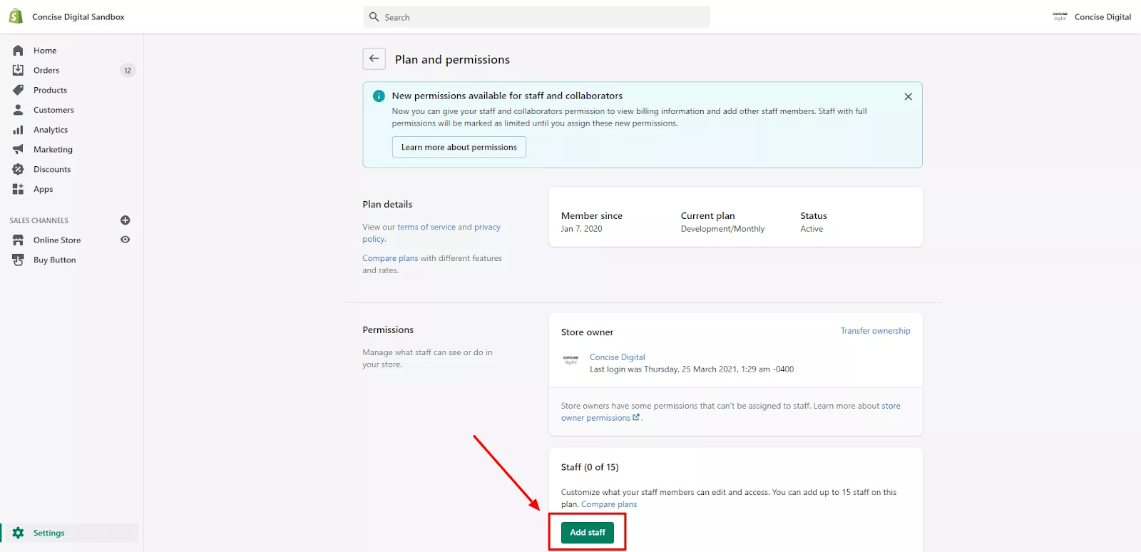 6 Steps How to Add Staff in Shopify and Give Permissions - Ginee