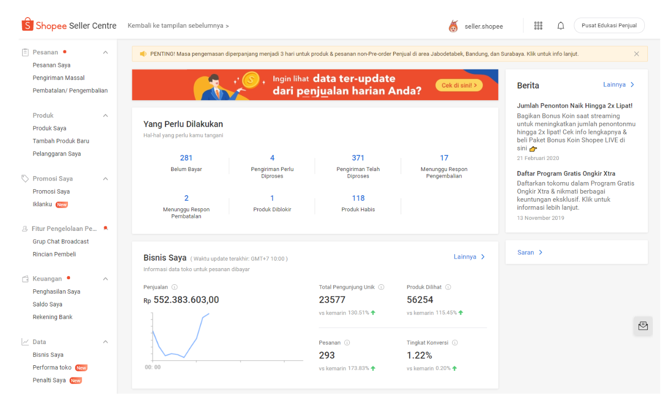 Pakai Broadcast Chat Shopee Bikin Bisnis Anda Makin Dikenal - Ginee