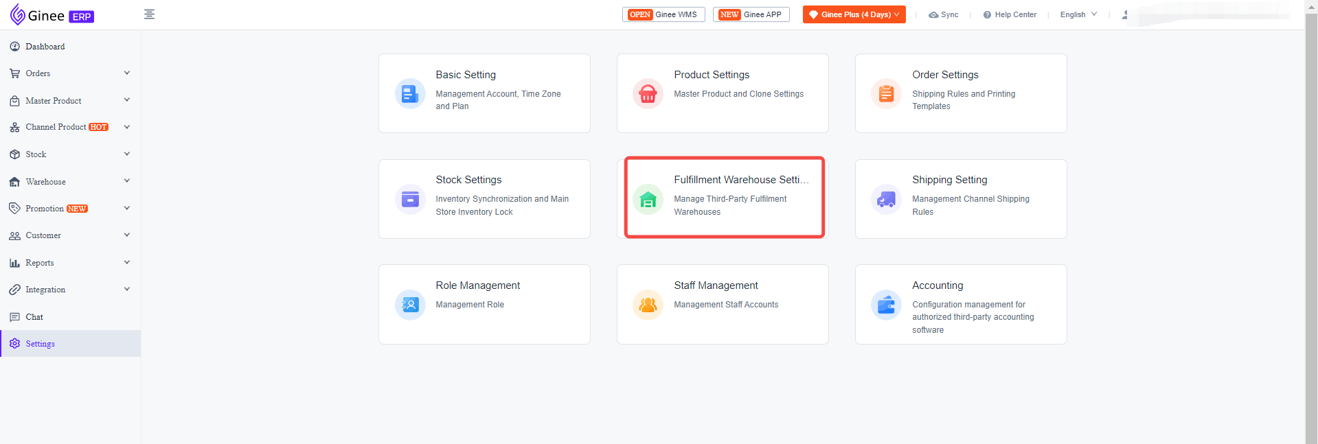 How to Activate WMS Fulfilment in Ginee? - Ginee