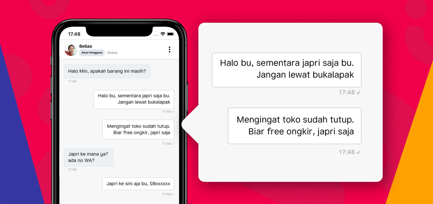 Aplikasi Chat Marketplace Mudahkan Kelola Chat Bisnis Anda! - Ginee