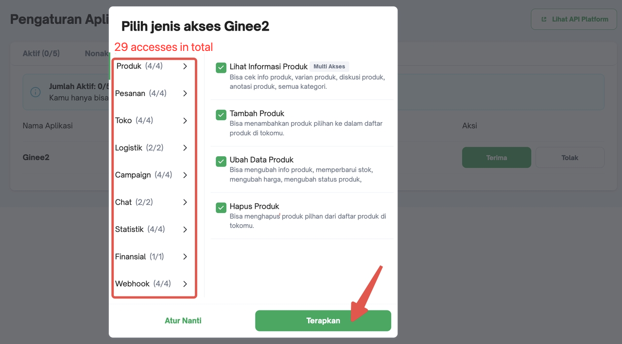 How to Integrate Tokopedia Store Into Ginee OMS - Ginee