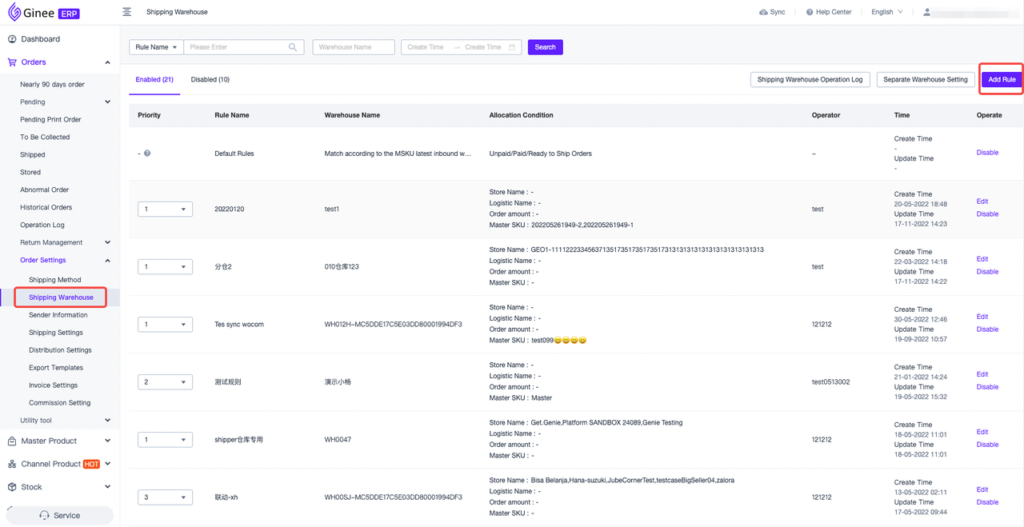 Fastock MY Fulfillment - Ginee