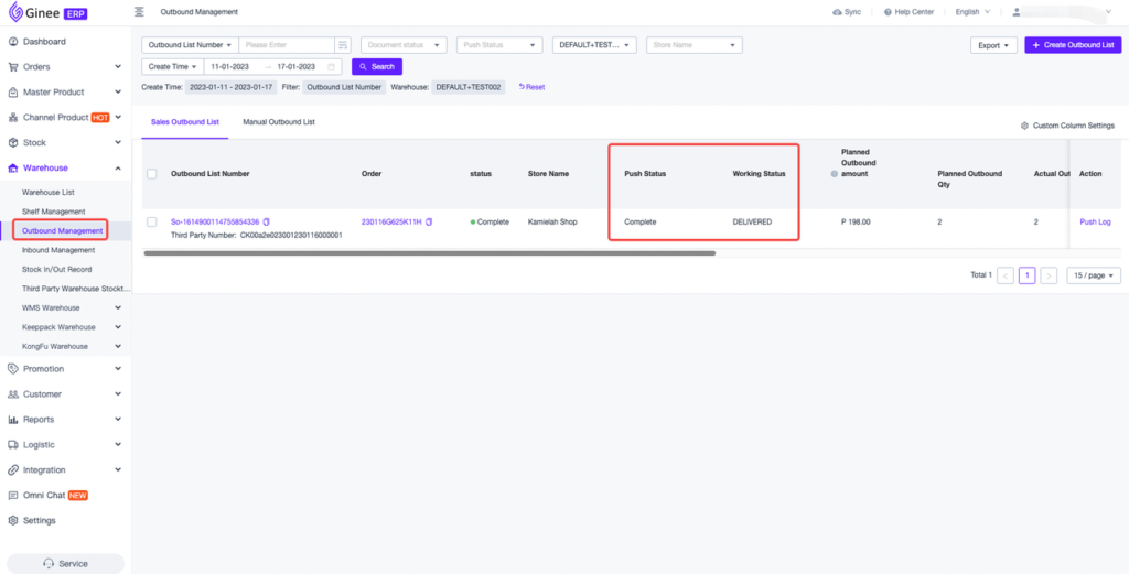 Panduan Fastock MY - Ginee