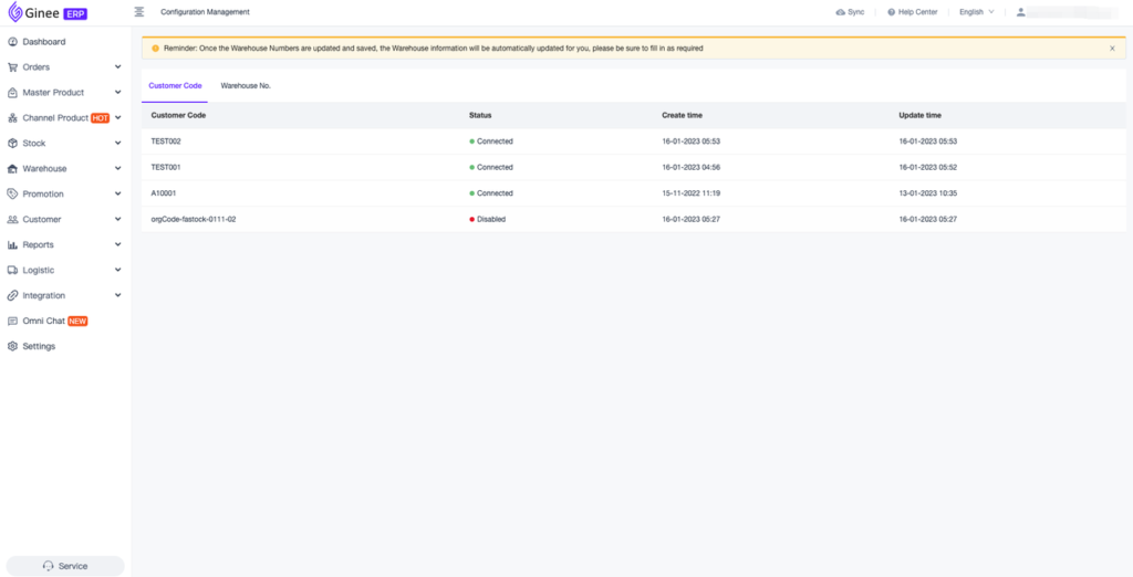 Fastock MY Fulfillment - Ginee