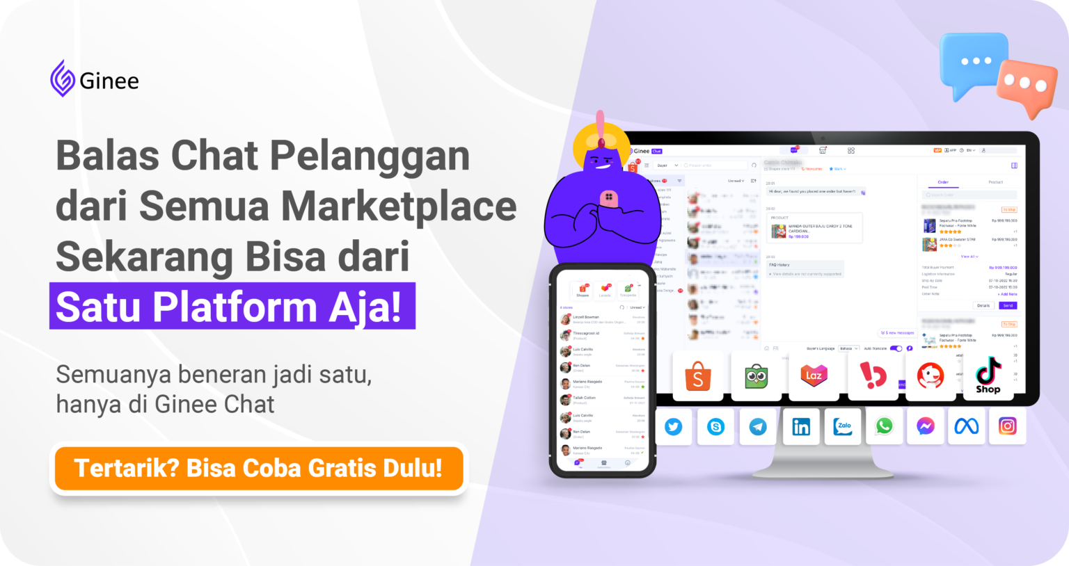 4 Contoh Auto Reply Chat Shopee untuk Tingkatkan Penjualan - Ginee