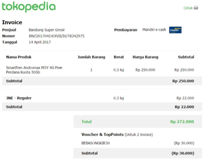 Ini Cara Cetak Invoice Tokopedia bagi Penjual dan Pembeli - Ginee