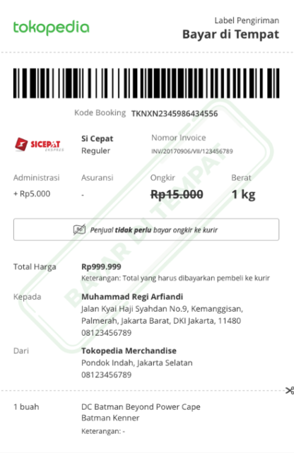 Ini Cara Cetak Invoice Tokopedia bagi Penjual dan Pembeli - Ginee
