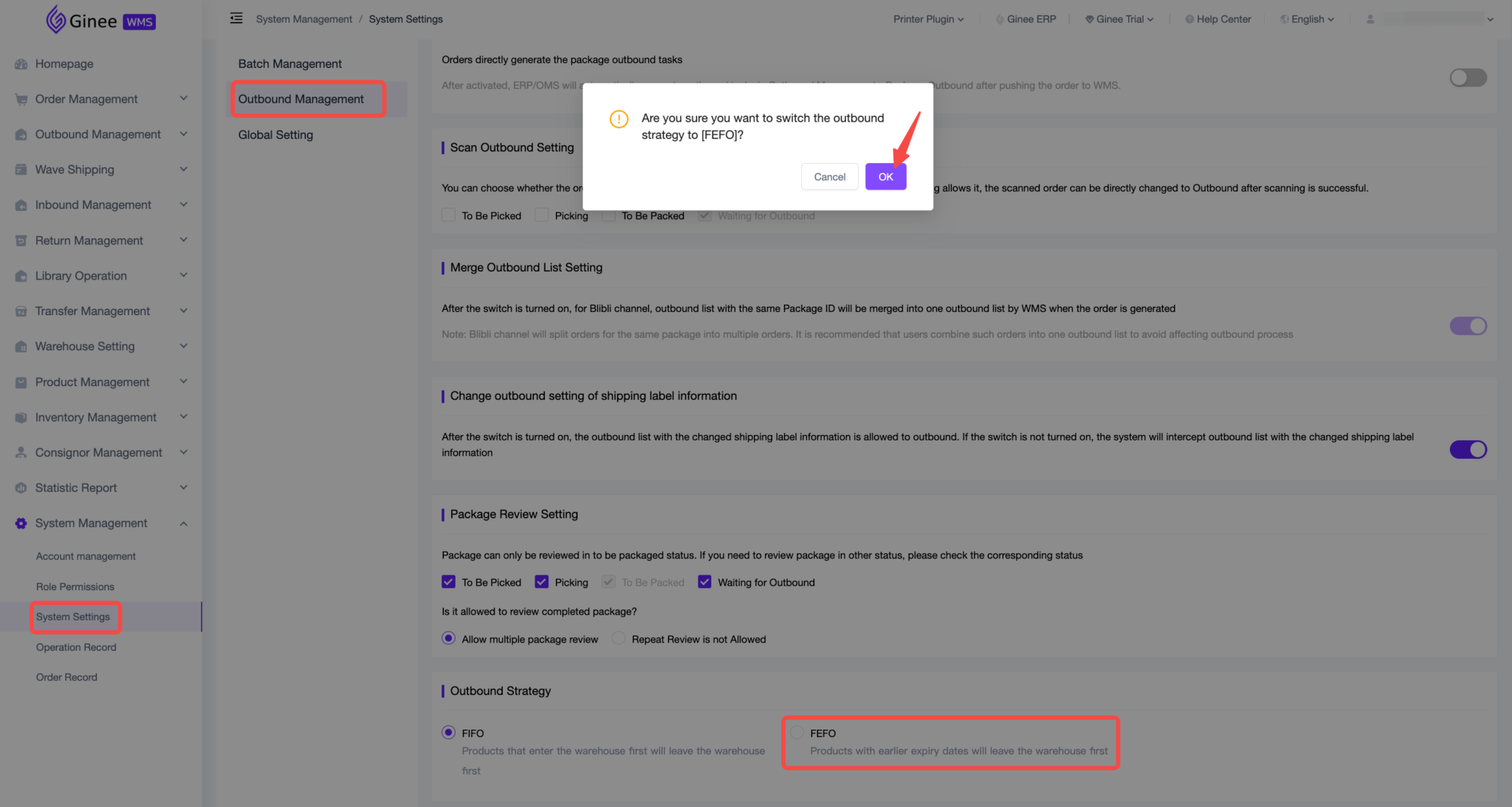 FEFO Strategy in WMS - Ginee