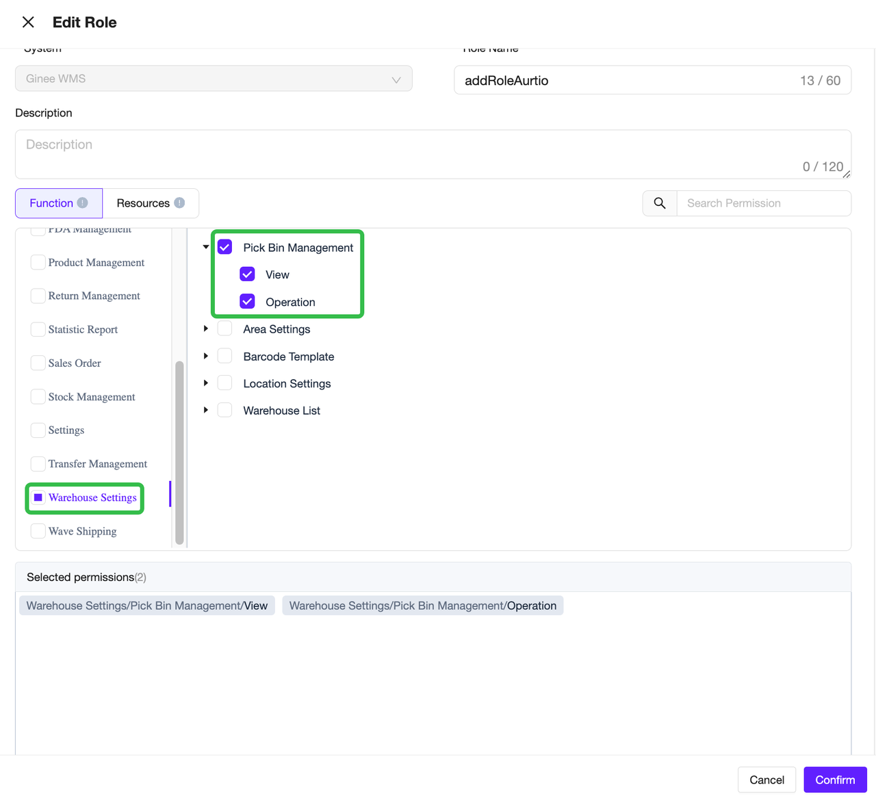 Ginee WMS & PDA - Pick Bin Management - Ginee