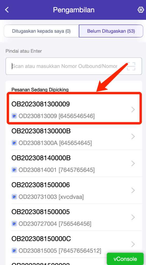 Manajemen Keranjang Picking untuk Ginee WMS dan PDA - Ginee