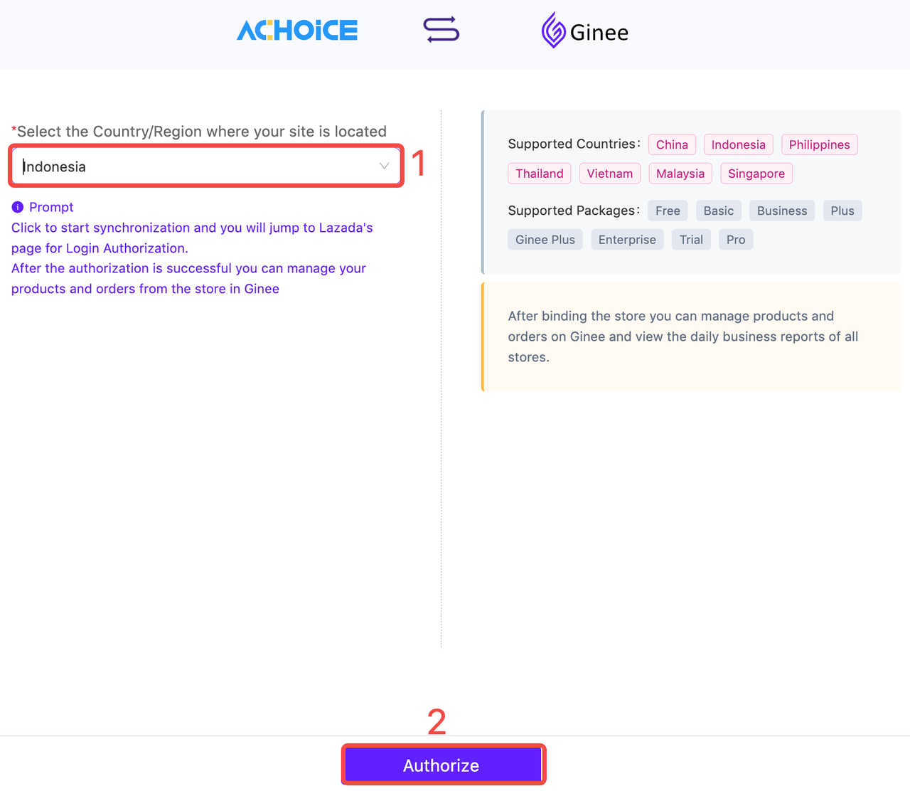 How to Manage Your Lazada Choice Store in Ginee? - Ginee
