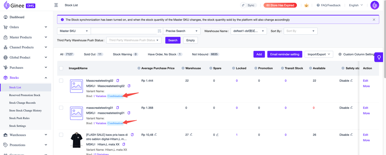 How to Create Combined Products in Ginee OMS? (Single and Bulk) - Ginee