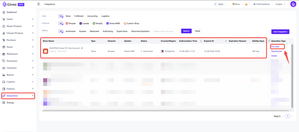 How to Integrate Shopee Stores Into Ginee OMS? - Ginee